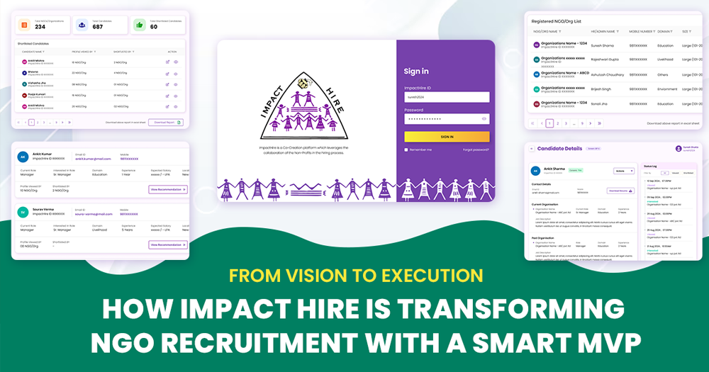 Impact Hire’s Smart MVP Approach NGO Hiring | Refresh Ideas