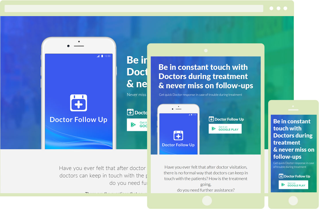 Dr. Follow Up: Your Online Doctor | Refresh Ideas