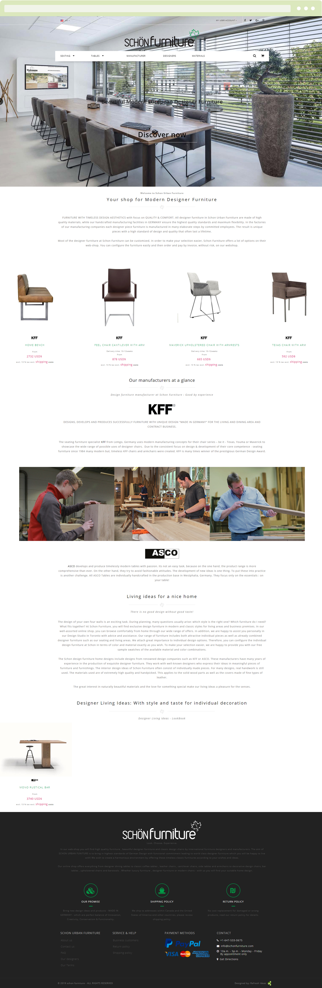 Schon Furniture | Refresh Ideas