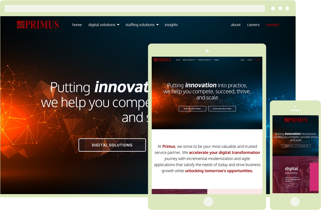 Primus: Software Development and Consulting Company | Refresh Ideas